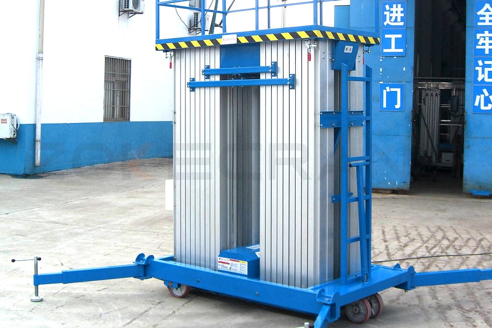 15 Years Aluminium Aerial Lift Platform Manufactruer | ZOKE CRANE