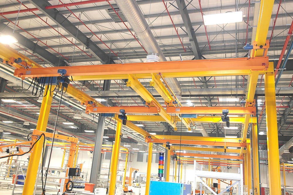 15 Years Workstation Bridge Cranes Manufactruer | ZOKE CRANE