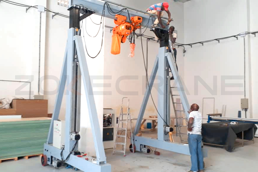 15 Years Portable Gantry Cranes Manufactruer | ZOKE CRANE