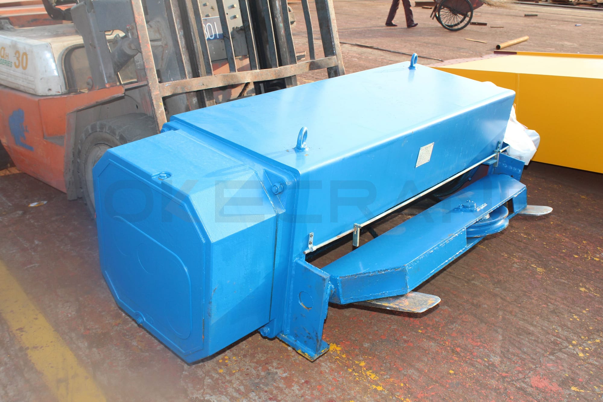 LH 25T Double Girder Overhead Crane For Sale to New Zealand | ZOKE CRANE