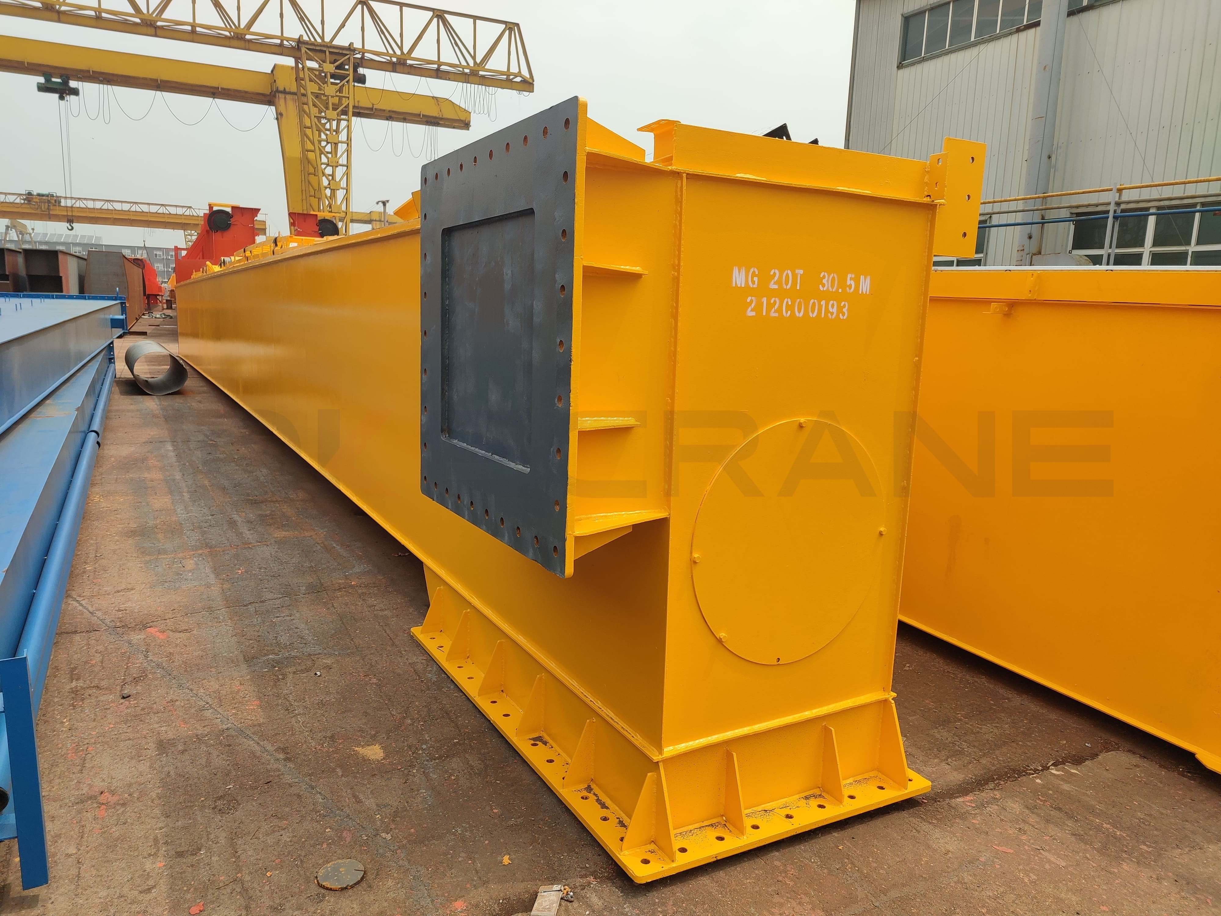 20 Ton MG Model Double Girder Gantry Crane For Sale to Egypt | ZOKE CRANE
