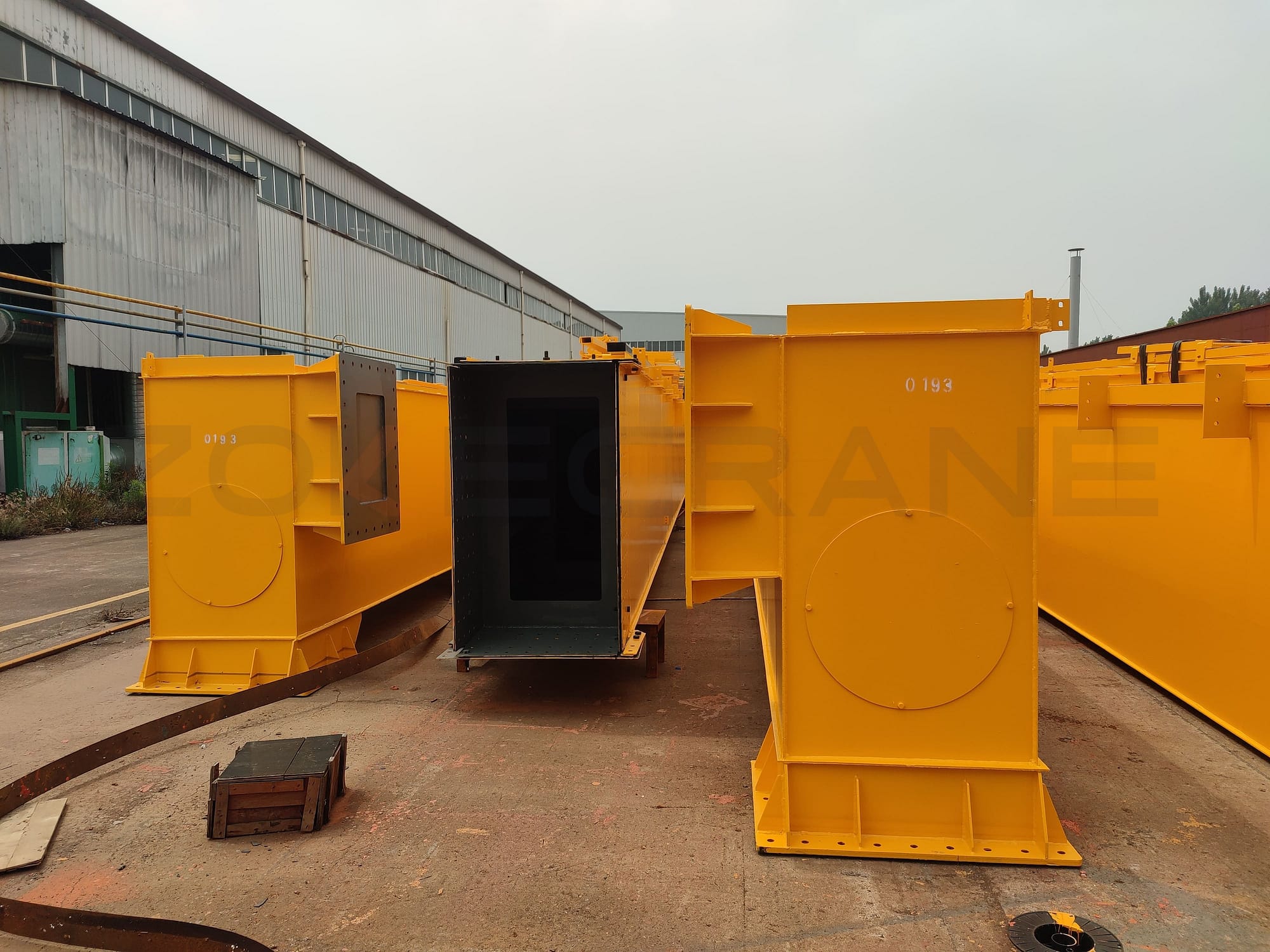 20 Ton MG Model Double Girder Gantry Crane For Sale to Egypt | ZOKE CRANE