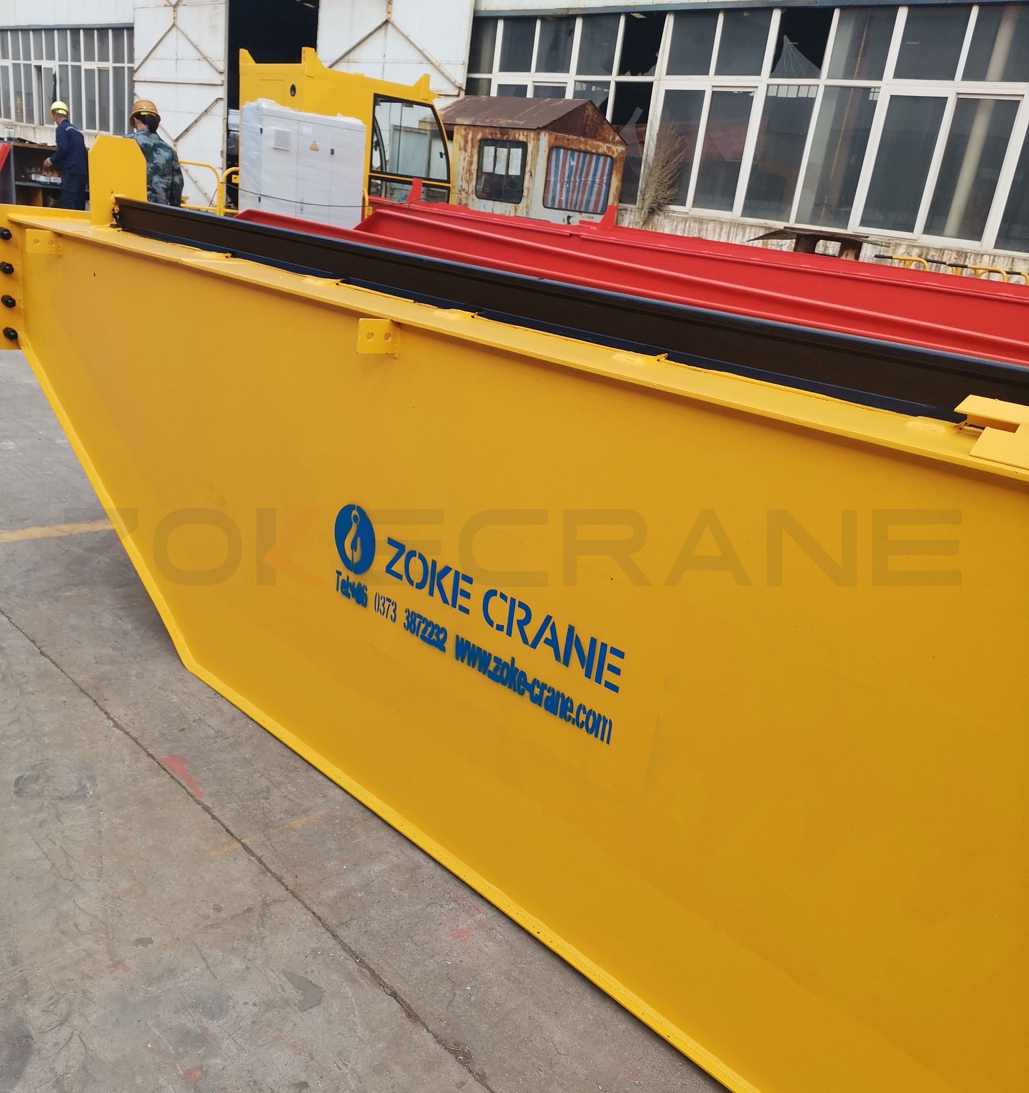 1 Set of 10 Ton Double Girder Overhead Crane Exported to Pakistan ...