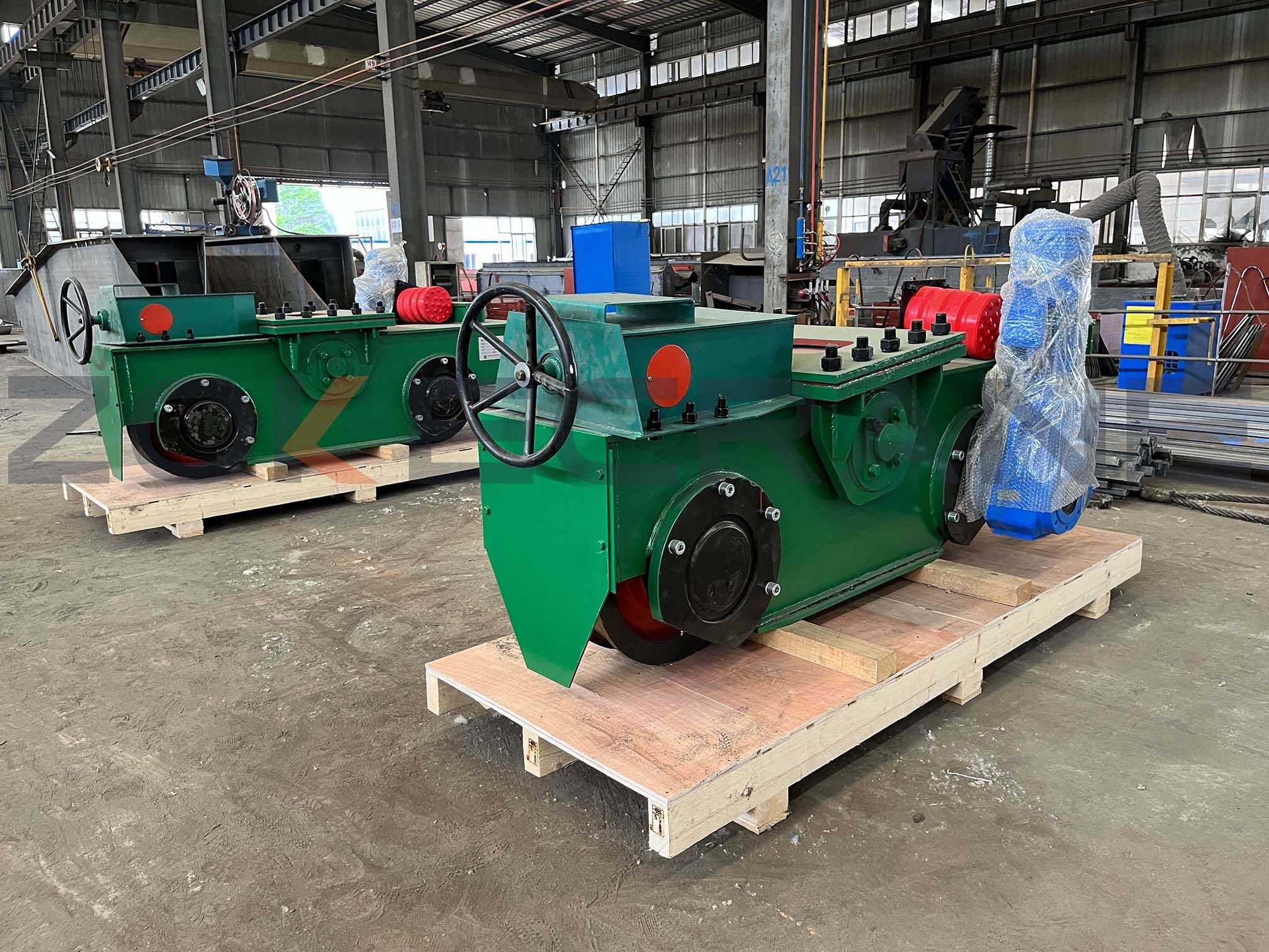 4sets Wheel Bogie for Singapore Customer | ZOKE CRANE