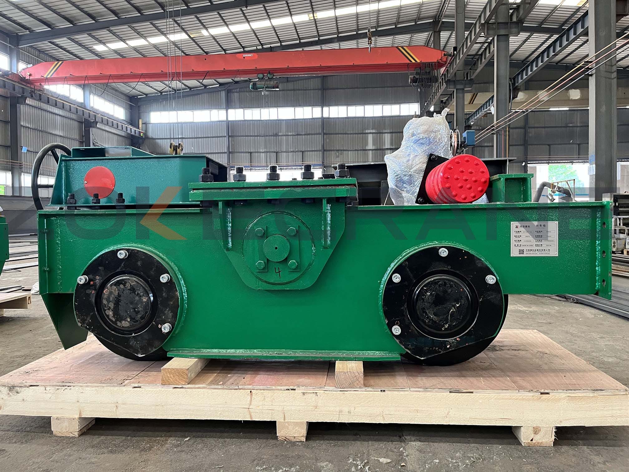 4sets Wheel Bogie for Singapore Customer | ZOKE CRANE
