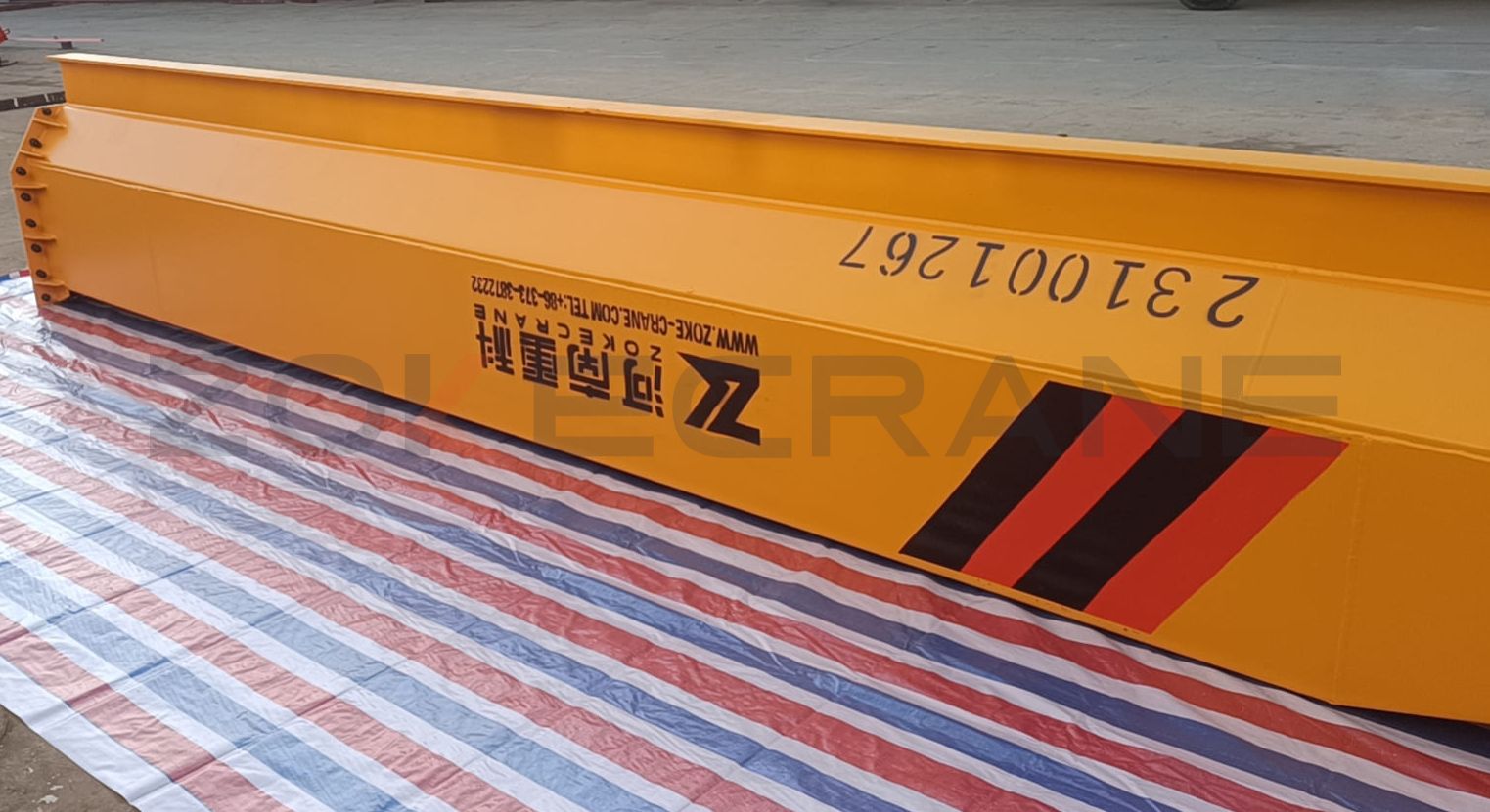 5T And 10T Single Girder Overhead Crane Exported to South Africa | ZOKE ...