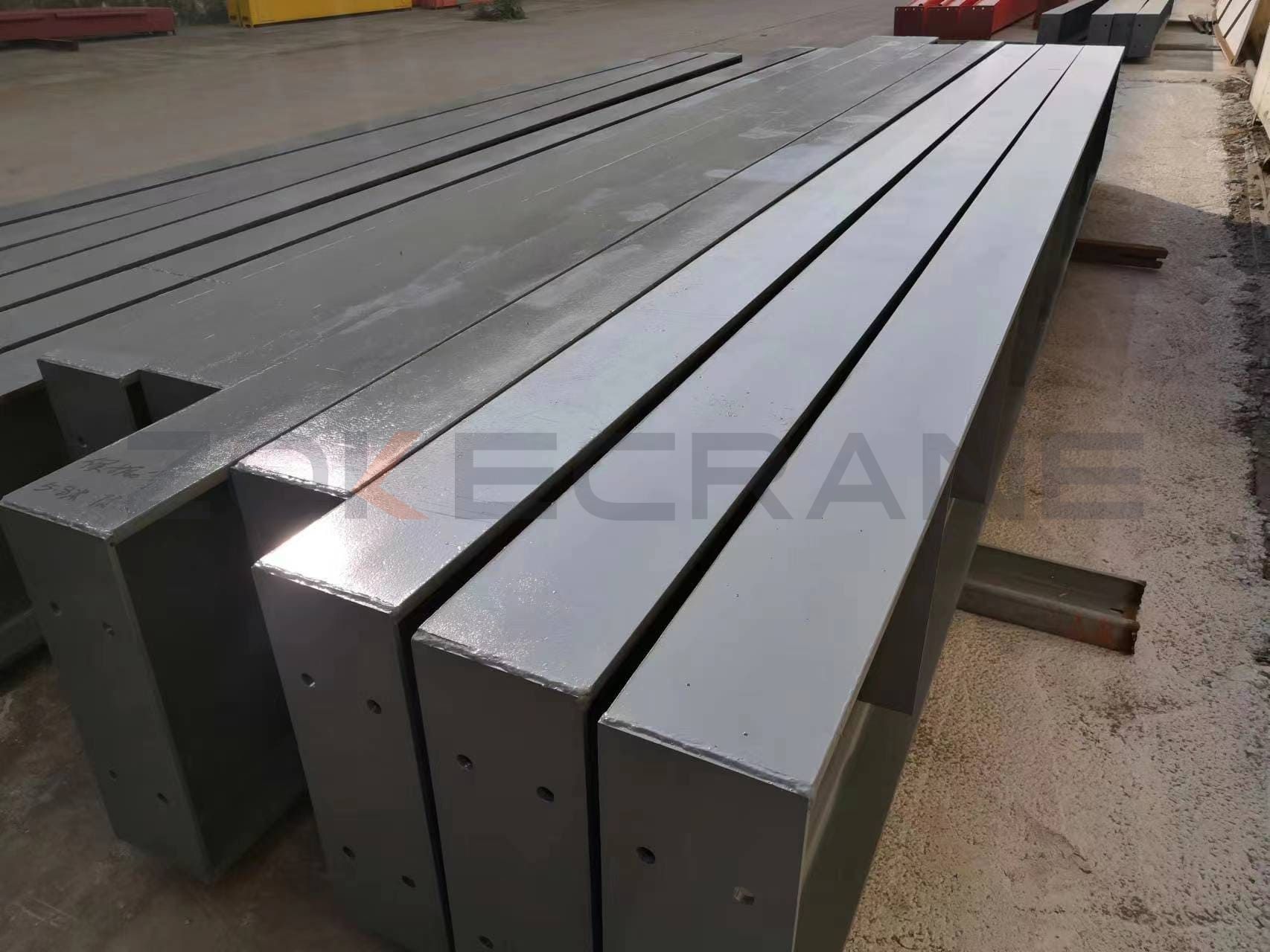 Crane Runway Beam and Bus Bar Exported to Chad | ZOKE CRANE