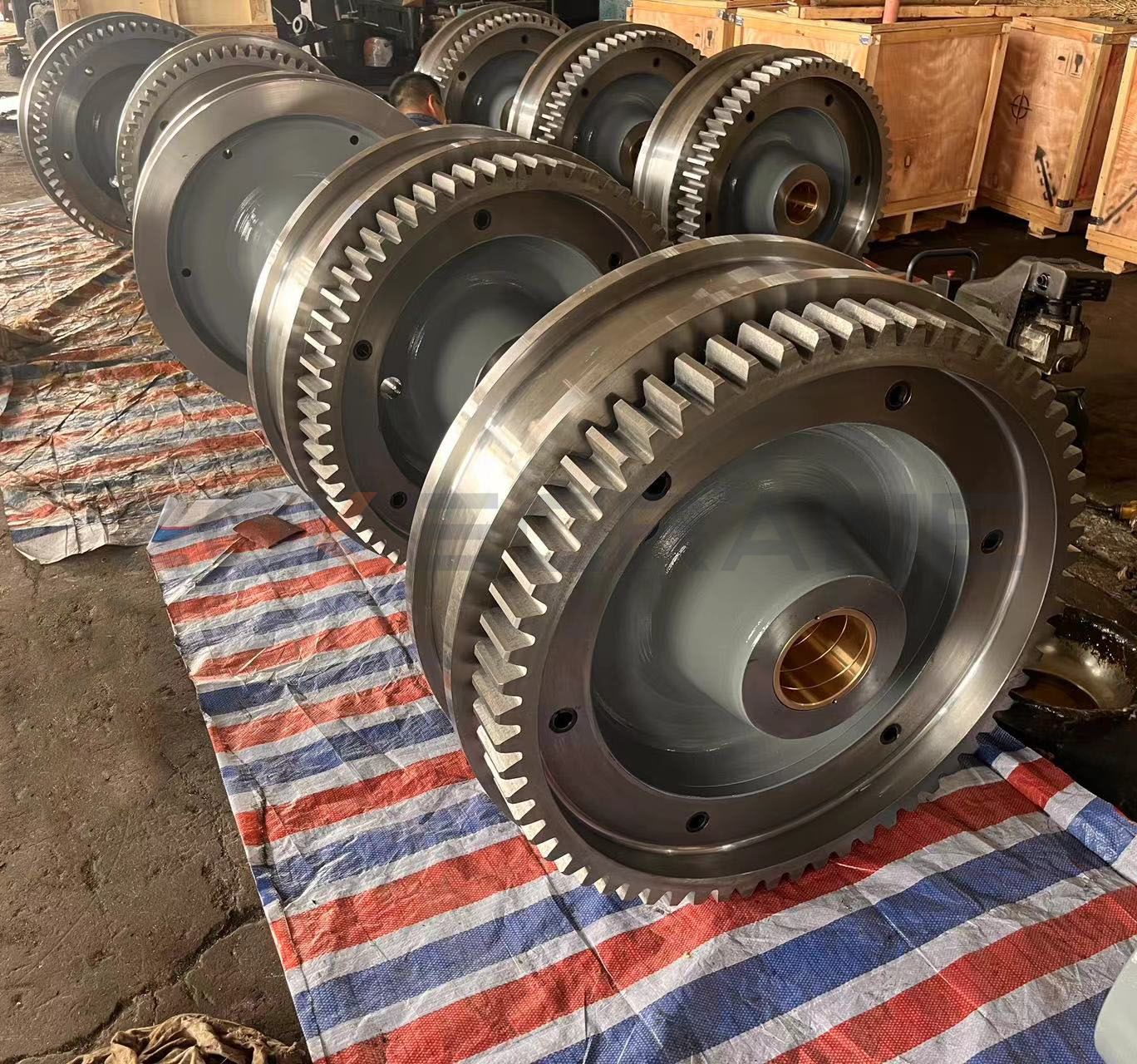 Netherlands Wheel and Drum Project Completed and Shipped to Rotterdam ...